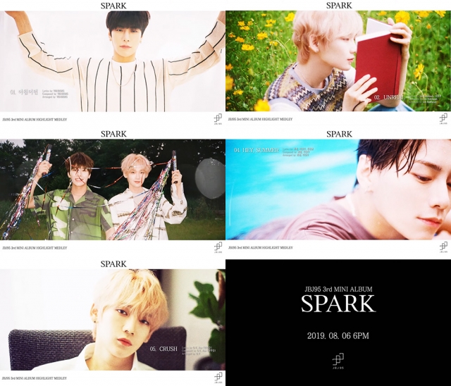 JBJ95, Midsummer Emotions for Mini Album 'SPARK' Highlight Medley
