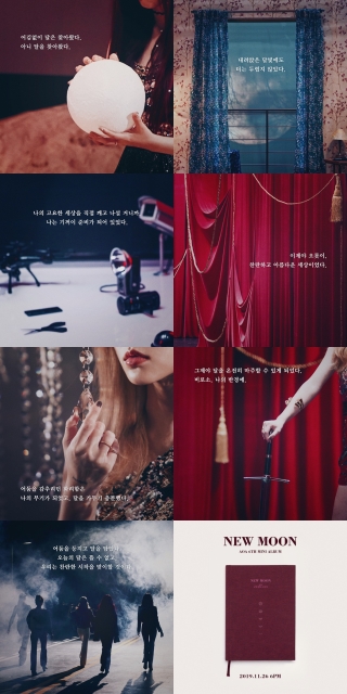 AOA Drop More 'Prequel Story Cards' For 'New Moon' Mini Album
